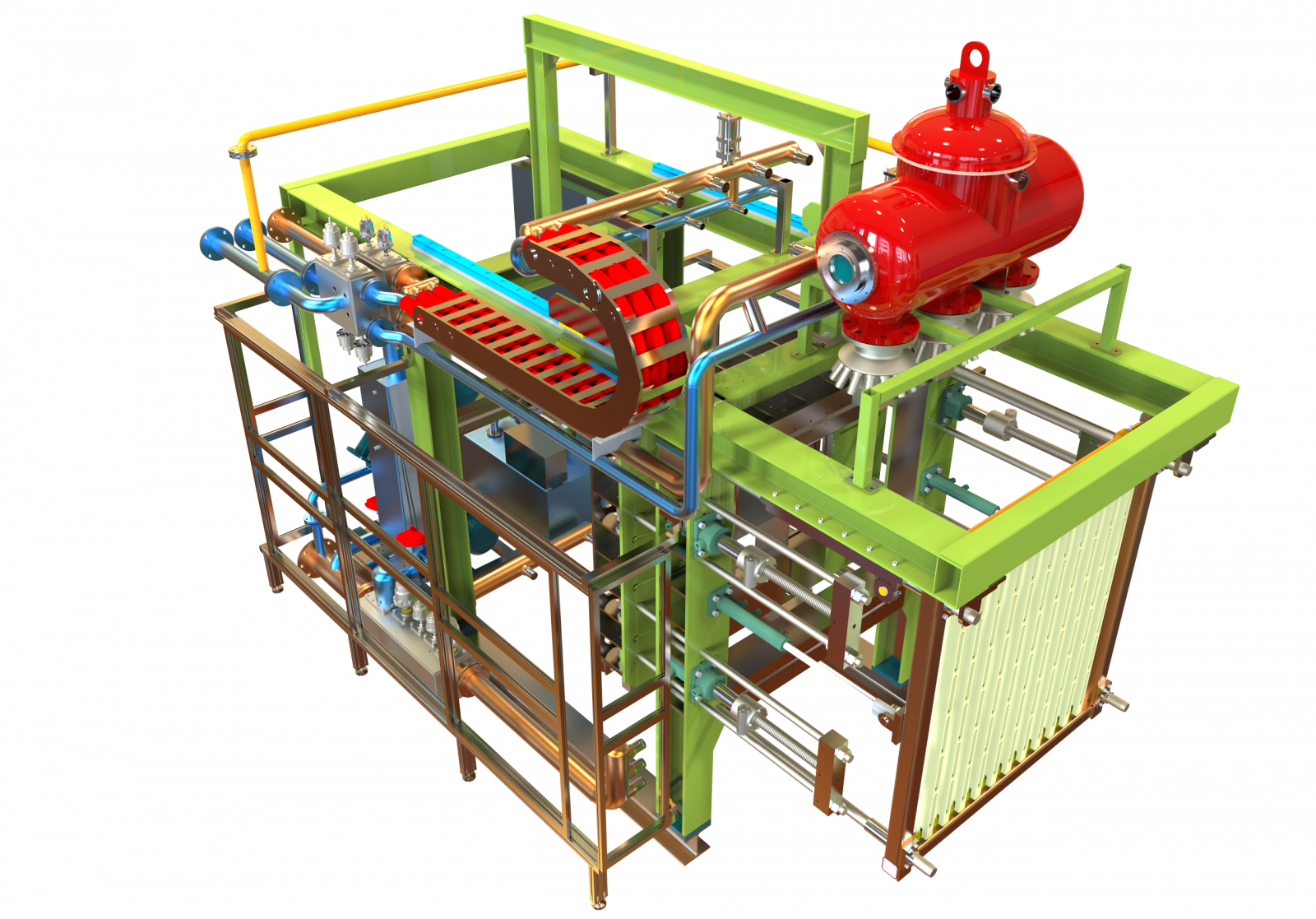 Machine Example.png - High-Res Renderings - IronCAD Community