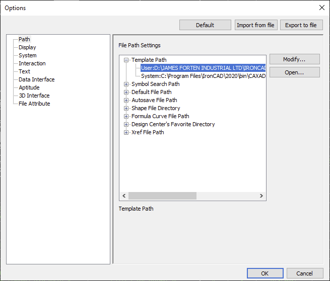 Caxa Drawing Template setup - General Discussion - IronCAD Community