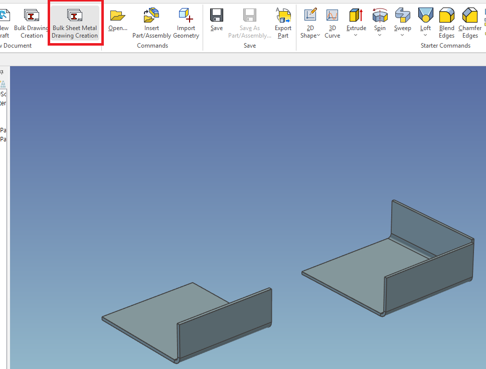 How to use Bulk Sheet Metal Drawing Creation too? - General Discussion ...