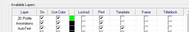 2D Intellishape Line Colours in icd drawing - General Discussion ...